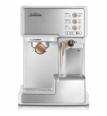 Sunbeam Automatic Milk Coffee Machine EM5000WR | Appliances Online