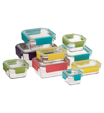 Glasslock 28089 9-Piece Premium Oven Safe Set
