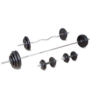Cortex WSETSTD120KGCAST 120kg Cast Iron Weight Set | Appliances Online