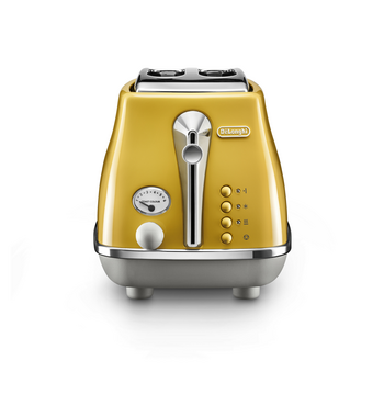 Delonghi Icona Capitals Two Slice Toaster New York Yellow CTOC2003Y ...