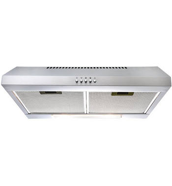 Euromaid 60cm Fixed Stainless Steel Rangehood R60FS | Appliances Online