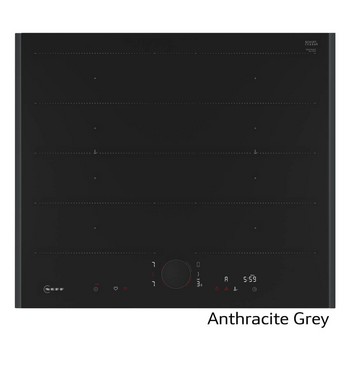 NEFF 60cm Flex Design Induction Cooktop Anthracite Grey T66YYY4C0-AG ...