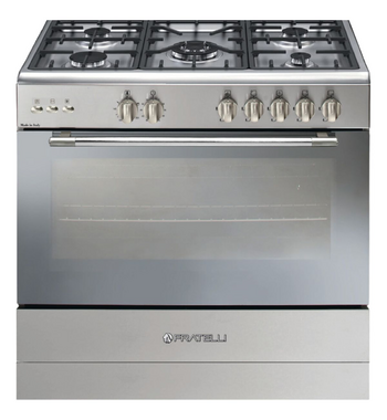Fratelli 90cm Modena Gas Fuel Freestanding Oven/Stove-Electric Grill ...