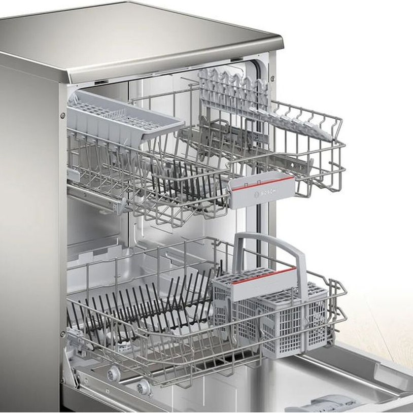 Bosch 60cm Series 4 Freestanding Stainless Steel Dishwasher SMS4HTI01A ...