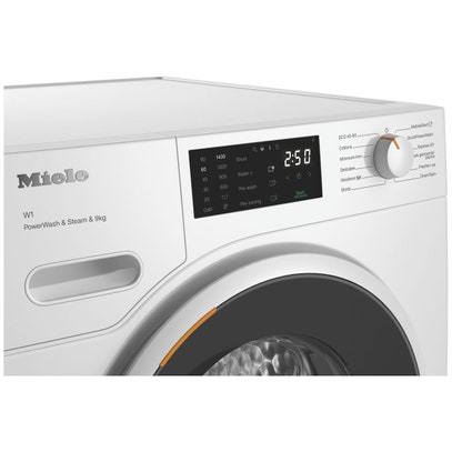 Miele W1 Series 9kg Front Load Washing Machine with SteamCare WWD380WCS ...