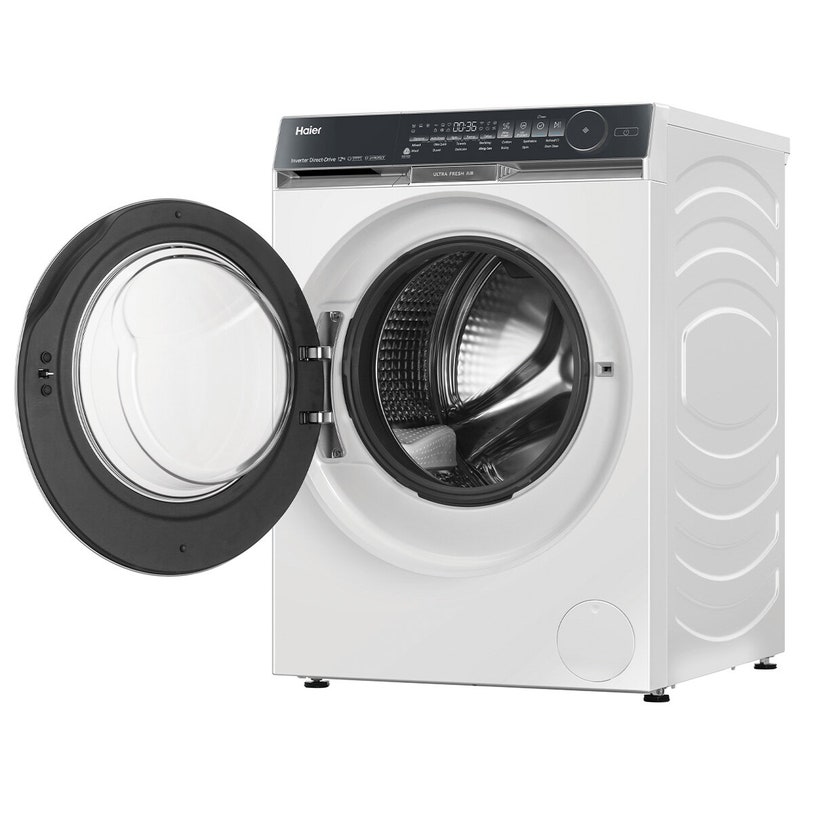 Haier 500 Series 12kg Front Load Washing Machine with Ultra Fresh Air ...