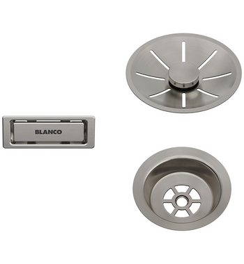 Blanco InFino Waste Kit for Single Bowl Satin Platinum 207406 ...