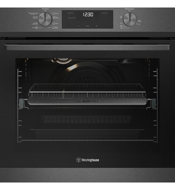 Westinghouse 60cm Multi-Function Oven with AirFry Dark Stainless Steel ...