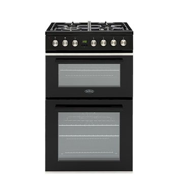 Belling 54cm Gas Oven & Cooktop Electric Upper Oven Freestanding Cooker ...