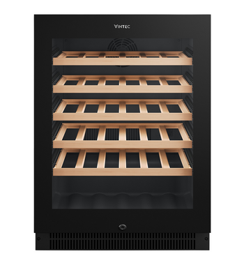 Vintec 41 Bottle Single Zone Wine Fridge VWS820SCB-X | Appliances Online