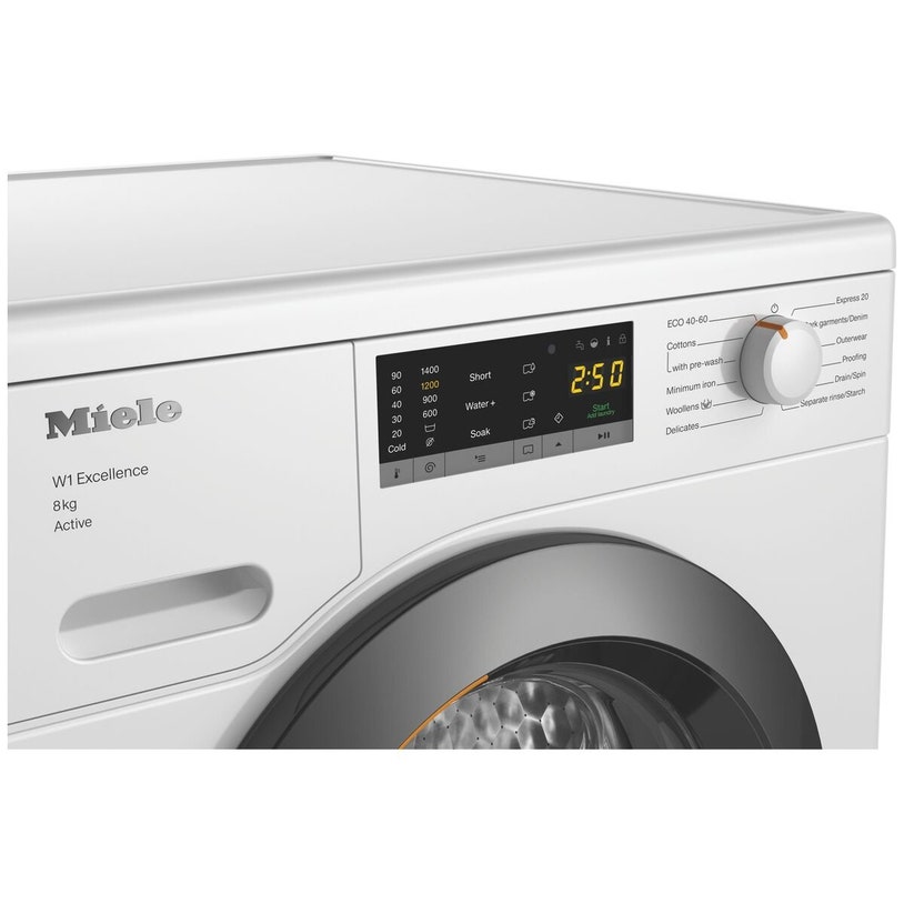 Miele W1 Series 8kg Front Load Washing Machine WEA125WCS | Appliances ...