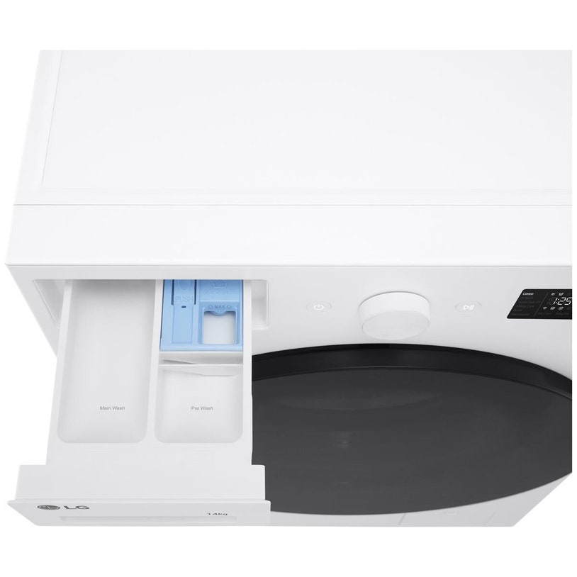 LG XL Series 14kg AI Front Load Washing Machine Matte White WXLS-1014WX ...