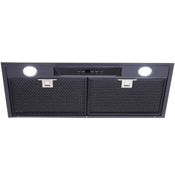 Schweigen 60cm Matte Black UnderMount Rangehood with ISO Drive SP Motor ...