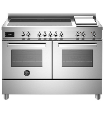 Bertazzoni 120cm Induction Cooktop & Griddle Plate Freestanding Double ...