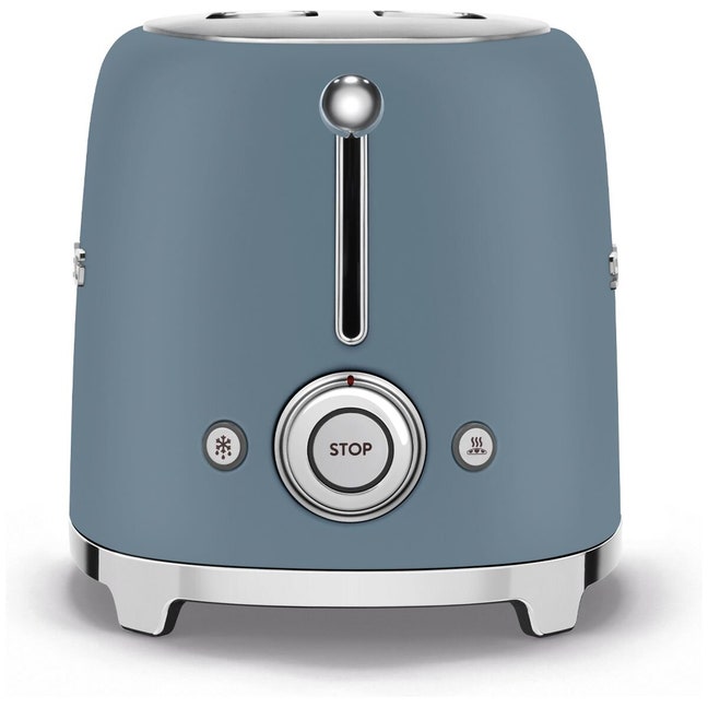 Smeg 50s Retro Style Storm Blue 2 Slice Toaster TSF01SBMAU | Appliances ...