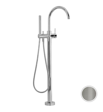 Astra Walker Icon Freestanding Bath Mixer with 242mm Swivel Spout and ...