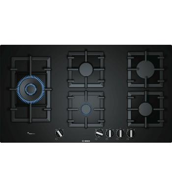 Bosch PPS9A6B90A 90cm Serie 6 Natural Gas Cooktop | Appliances Online
