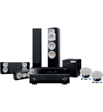 Yamaha Yht 9930axbg 71 Home Theatre Speaker System