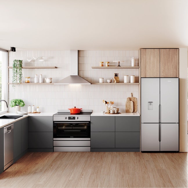 Westinghouse 90cm Dual Fuel Freestanding Oven-Stainless Steel WFE9515SD ...