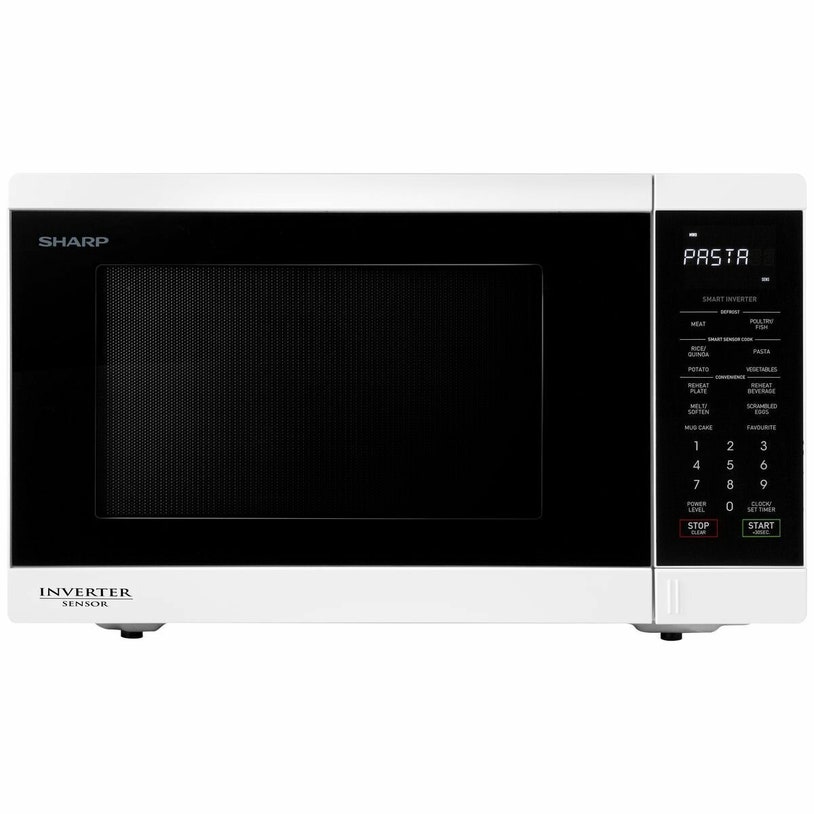 Sharp Smart Inverter 1200W Microwave R350EW | Appliances Online