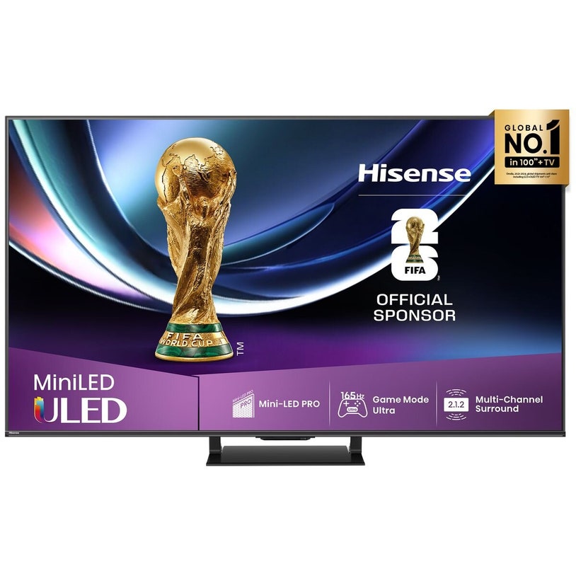 Hisense 65 Inch U7QAU ULED Mini-LED TV 65U7QAU [2025] | Appliances Online