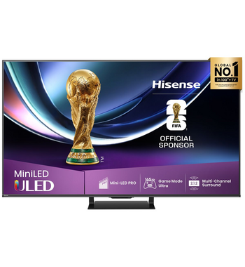Hisense 85 Inch U7QAU ULED Mini-LED TV 85U7QAU [2025] | Appliances Online