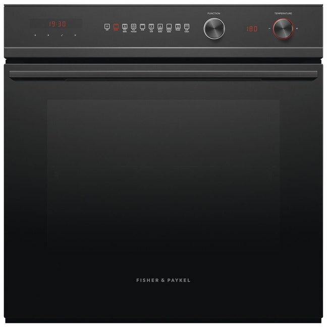 Fisher & Paykel 60cm Series 7 Pyrolytic Built-In Oven Black OB60SD9PB1 ...