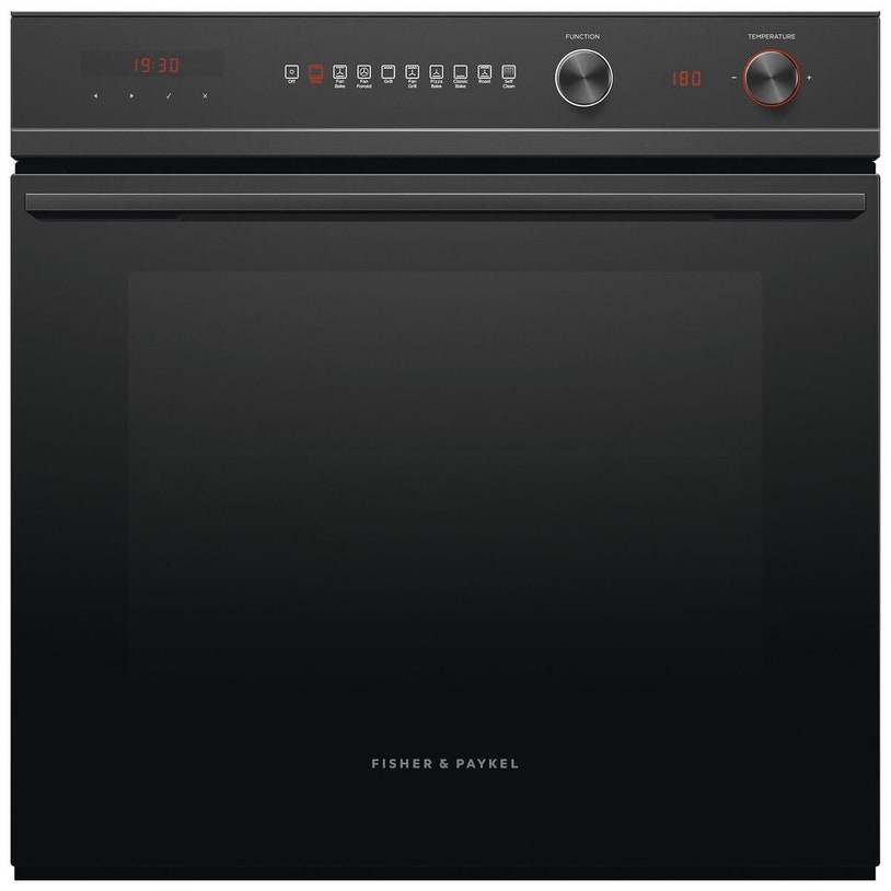 Fisher & Paykel 60cm Series 7 Pyrolytic Built-In Oven Black OB60SD9PB1 ...