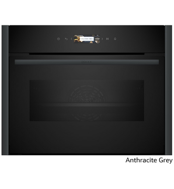 NEFF 45cm Compact Oven with Microwave Anthracite Grey C29MR21Y0B-AG ...