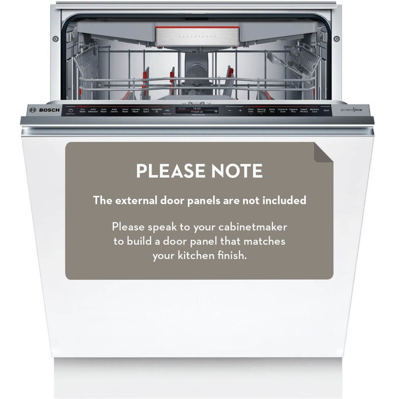 Bosch 60cm Series 8 Fully Integrated Variohinge Dishwasher SMT8ZC801A ...