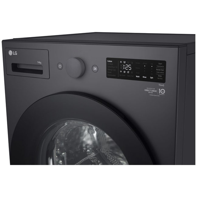 LG XL Series 14kg AI Front Load Washing Machine Matte Graphite WXLS ...
