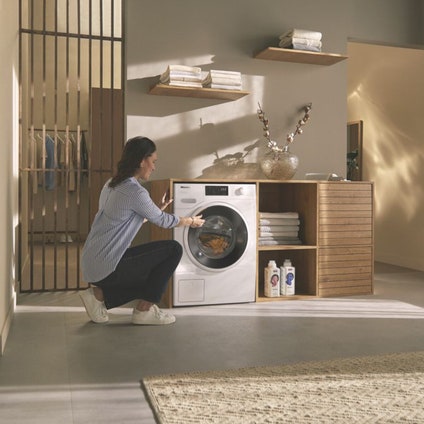 Miele W1 Series 8kg Front Load Washing Machine with QuickPowerWash ...