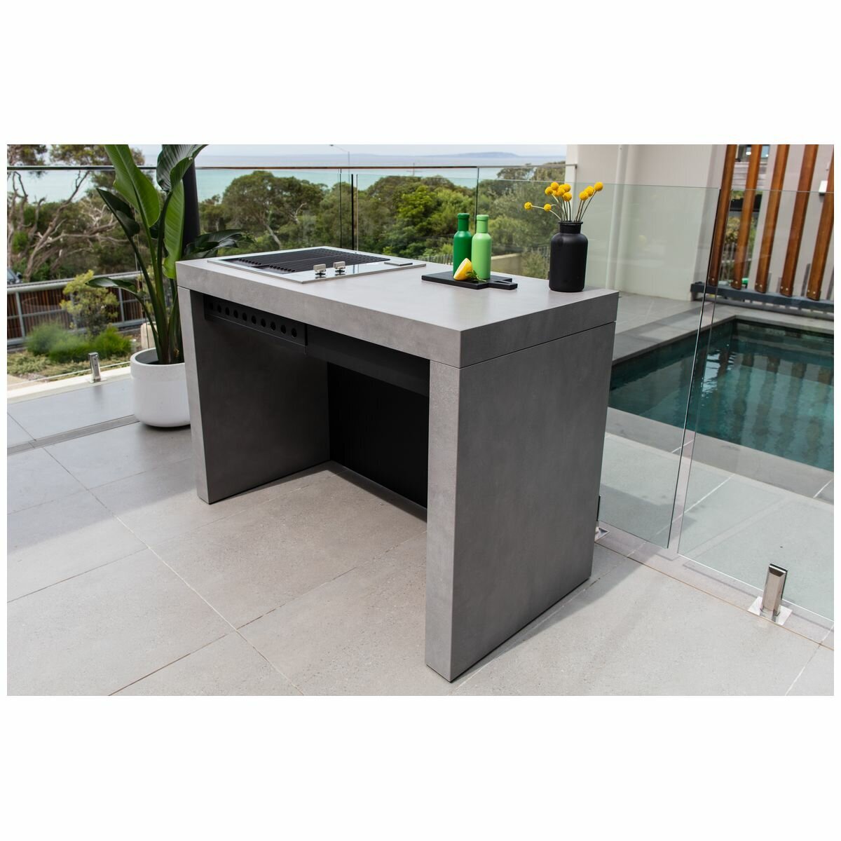 Outdoor Concrete Kitchen Sink