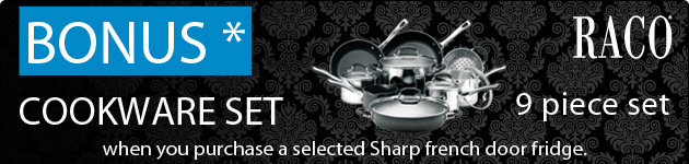 Sharp Raco Cookware Set Promotion | Appliances Online