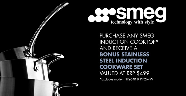 Smeg Bonus Induction Cookware Set | Appliances Online