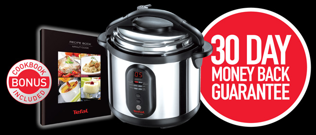 Tefal Minut'Cook 30 Day Money Back Guarantee | Appliances Online