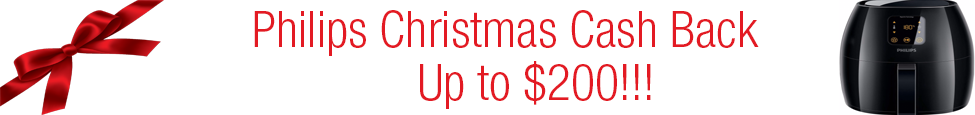 Philips Christmas 2016 Cashback Promotion
