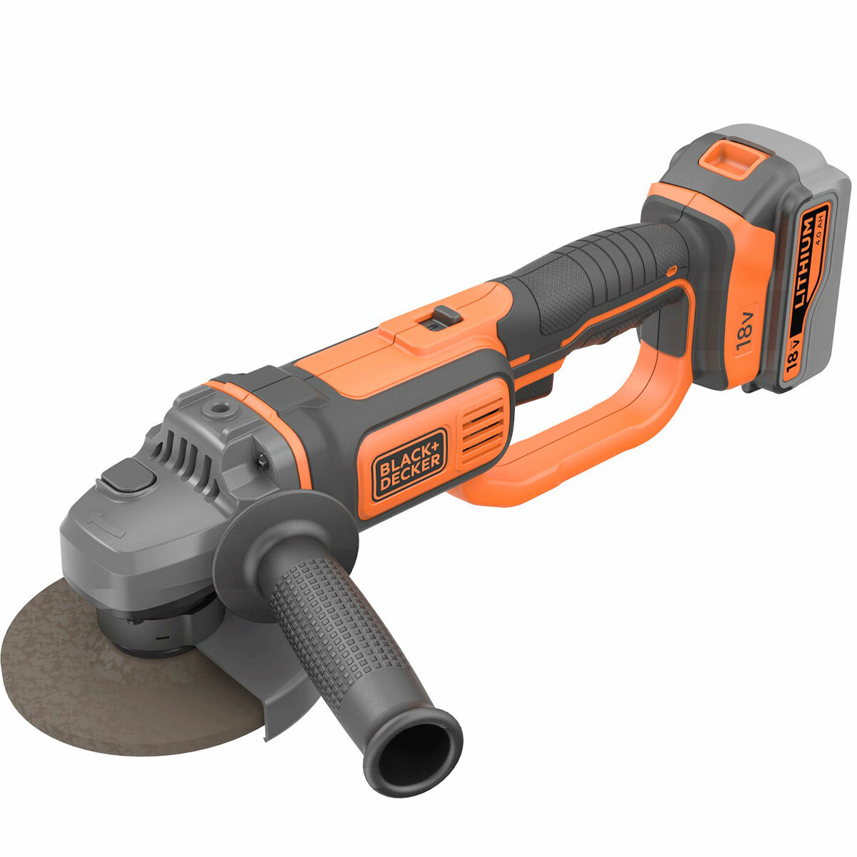 Buy Black & Decker 18V Lithium-Ion Cordless Angle Grinder without ... Buy Black & Decker 18V Lithium-Ion Cordless Angle Grinder without ...