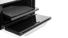 Chef 54cm Electric Fan Forced Freestanding Oven Stainless Steel ...